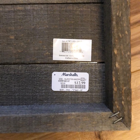 Marshalls | Wall Decor | Wooden Sign | Poshmark
